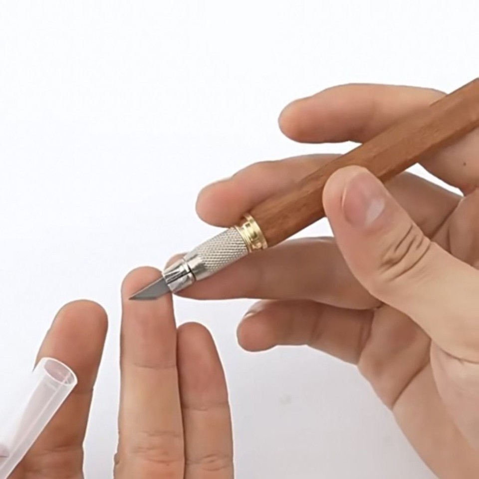 Hexagonal Handle Woodworking Marking Tool with Cover Scribing Marking ...