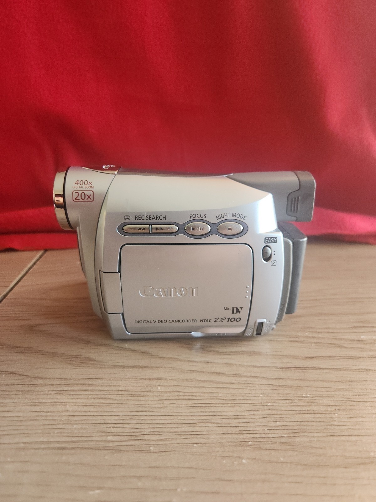 Canon Digital Video Camcorder Mini DV ZR 100 Camera UNTESTED as is | eBay