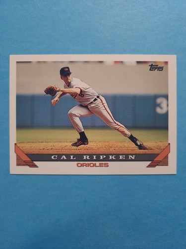 CAL RIPKEN, JR. 1993 TOPPS BASEBALL CARD # 300 F6516 | eBay
