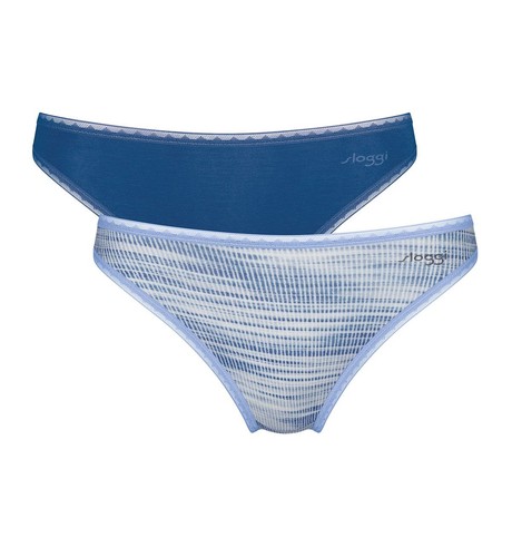 SLOGGI Go Tai/Bikini 2 Pack, Blue, XS, S, M, L, XL, Brief, Triumph ...