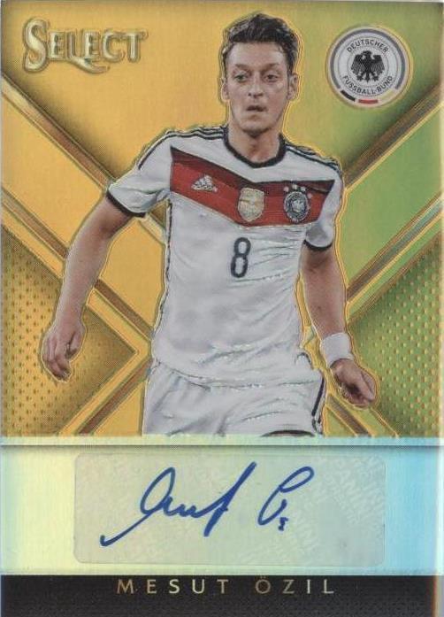 2015-16 Panini Select - Signatures Mesut Ozil #SS-OZL Gold Prizm /5 (AU ...