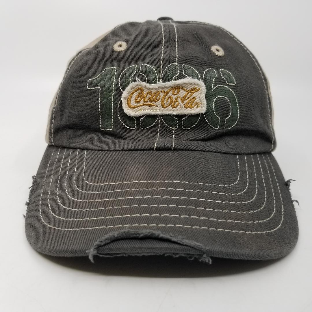 Vintage Coca Cola 1886 Strapback Baseball Cap Hat Dis… - Gem