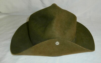 Official BOY SCOUTS OF AMERICA Hat Size 7 1/8" Vintage SCOUTMASTER ...
