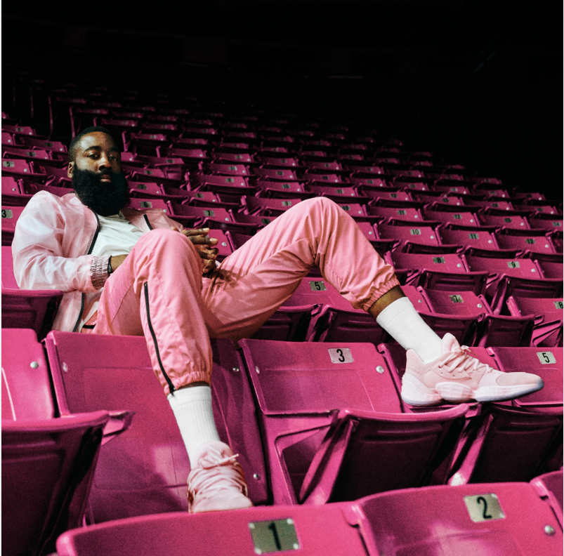 Adidas James Harden Vol. 4 Basketball F97188 Pink Lemonade Shoes Gym ...