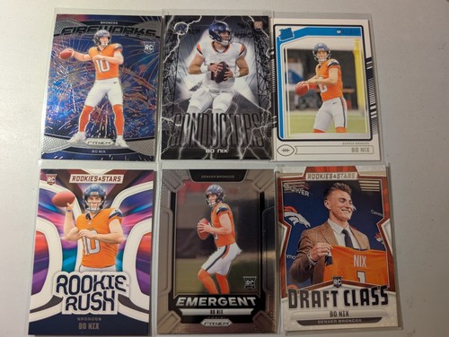 60+ 2024 NFL Rookie Lot Williams, Daniels, Maye, Nix, McCarthy, Penix ...