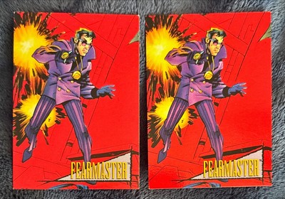 1993 Skybox Marvel Universe Fearmaster Red Foil Production Sample Card ...