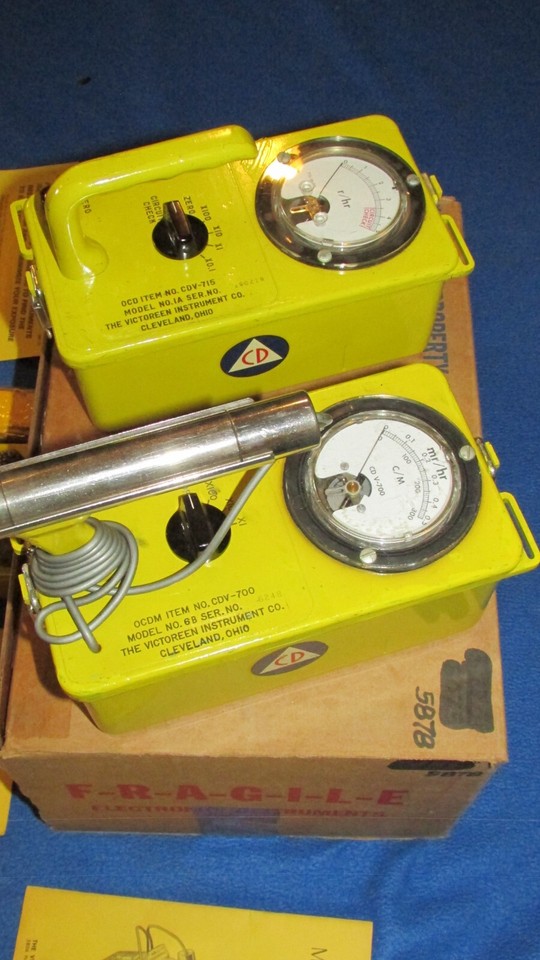 RETROFIT! TESTED! Geiger Counter CD V-777-1 Radiation Detection Set ...