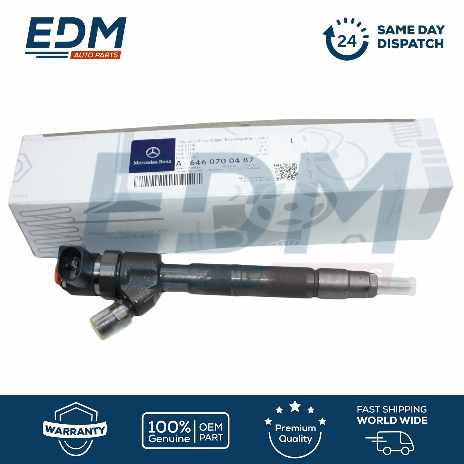 Injector+Nozzle+Fits+MERCEDES+VIANO+VITO+MIXTO+W639+A6460700487 for ...