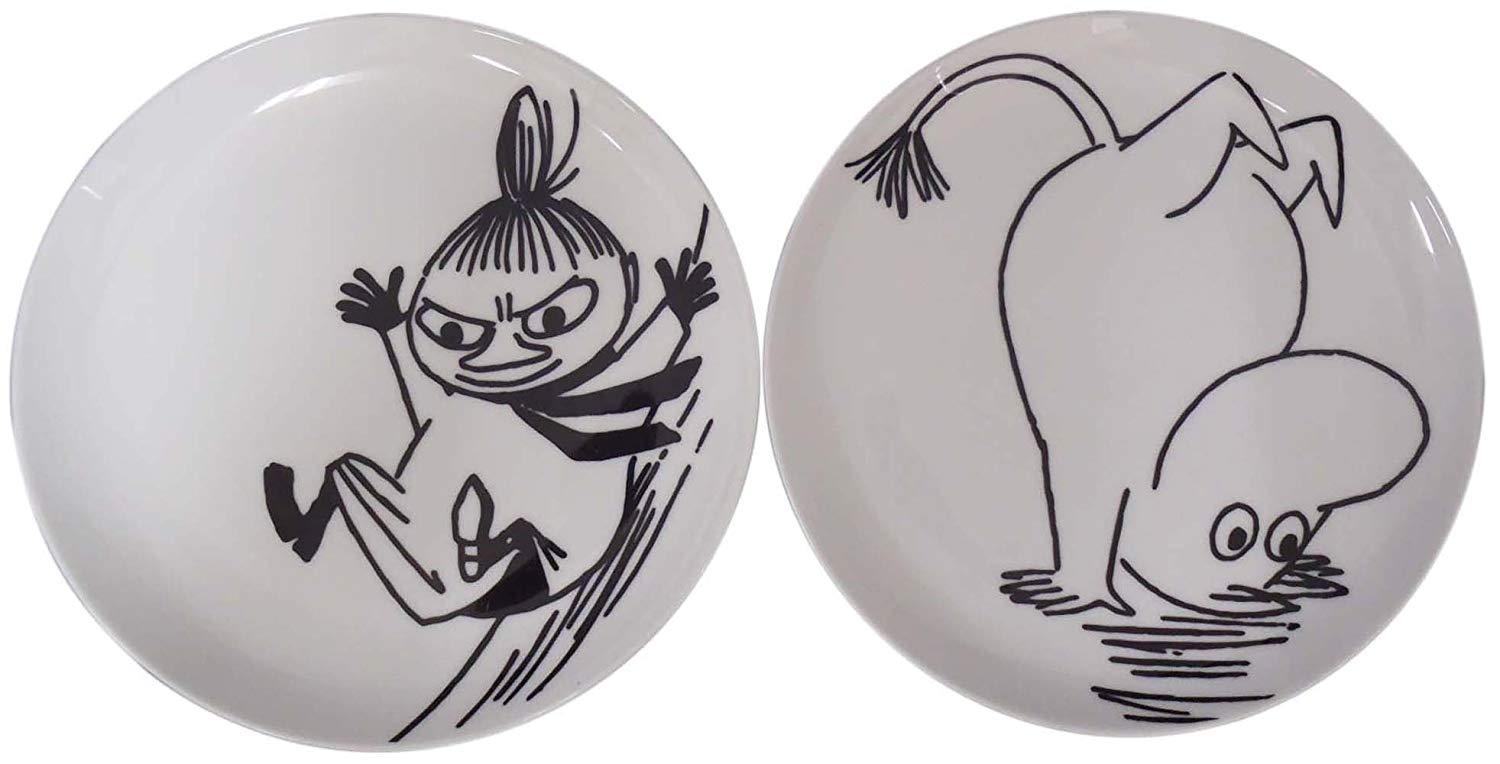 Moomin Bob Foundation Pair Cake Plate Set MM700-153 215mm My Yamaka ...