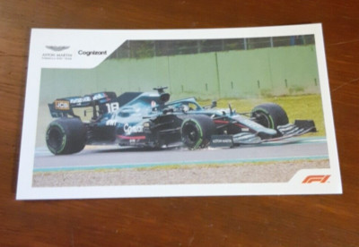 2021 Topps F1 Stickers Lance Stroll #82 Aston Martin Formula 1 | eBay