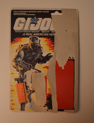 Gi Joe Shockwave Card Back 1988 | eBay