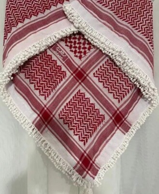shemagh Arab Jordan scarf Hatta شماغ اردني مهدب | eBay
