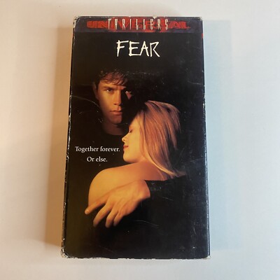 Fear VHS VCR Video Tape Used Mark Wahlberg Reese Witherspoon Horror ...