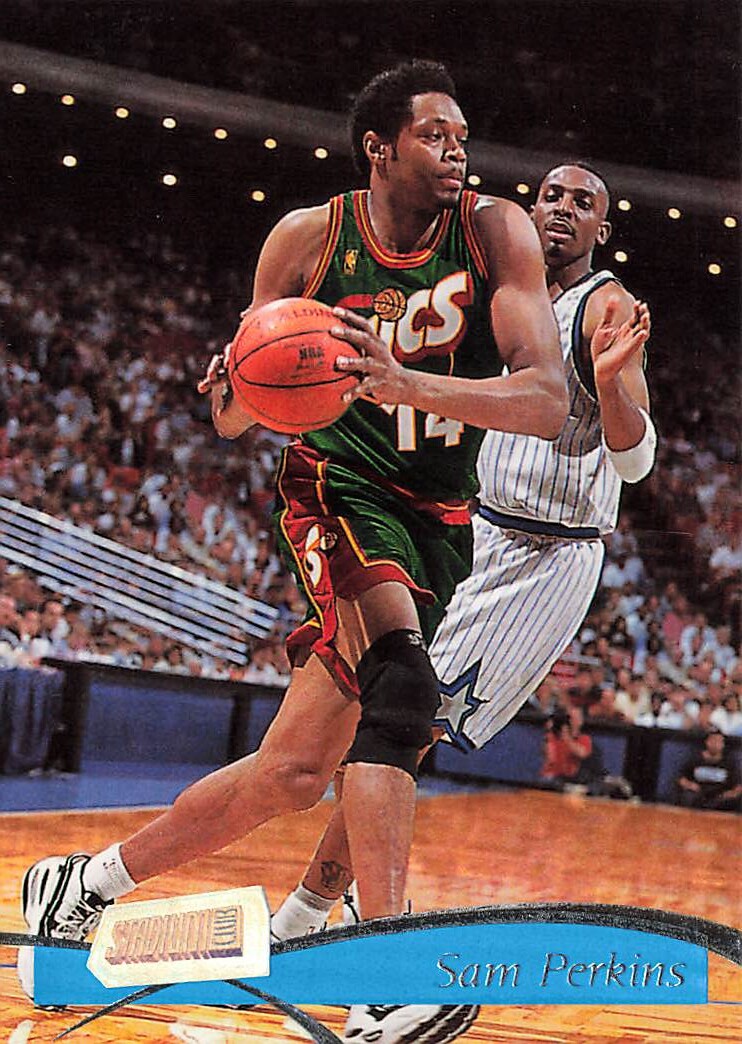 1997 Stadium Club #27 Sam Perkins Seattle SuperSonics | eBay