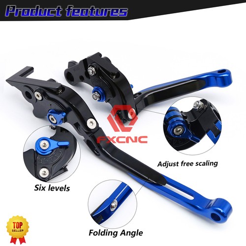 CNC Extending Fold Brake Clutch Levers Set For TRIUMPH SPEED TRIPLE ...