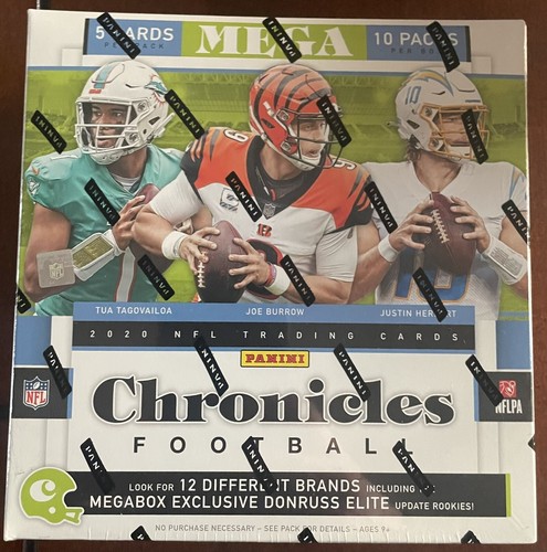 2020 Panini NFL Chronicles Football “Mega” Box - Factory Sealed - Free ...