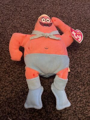 Ty Patrick Barnacleboy plush toy 8” BNWT | eBay UK