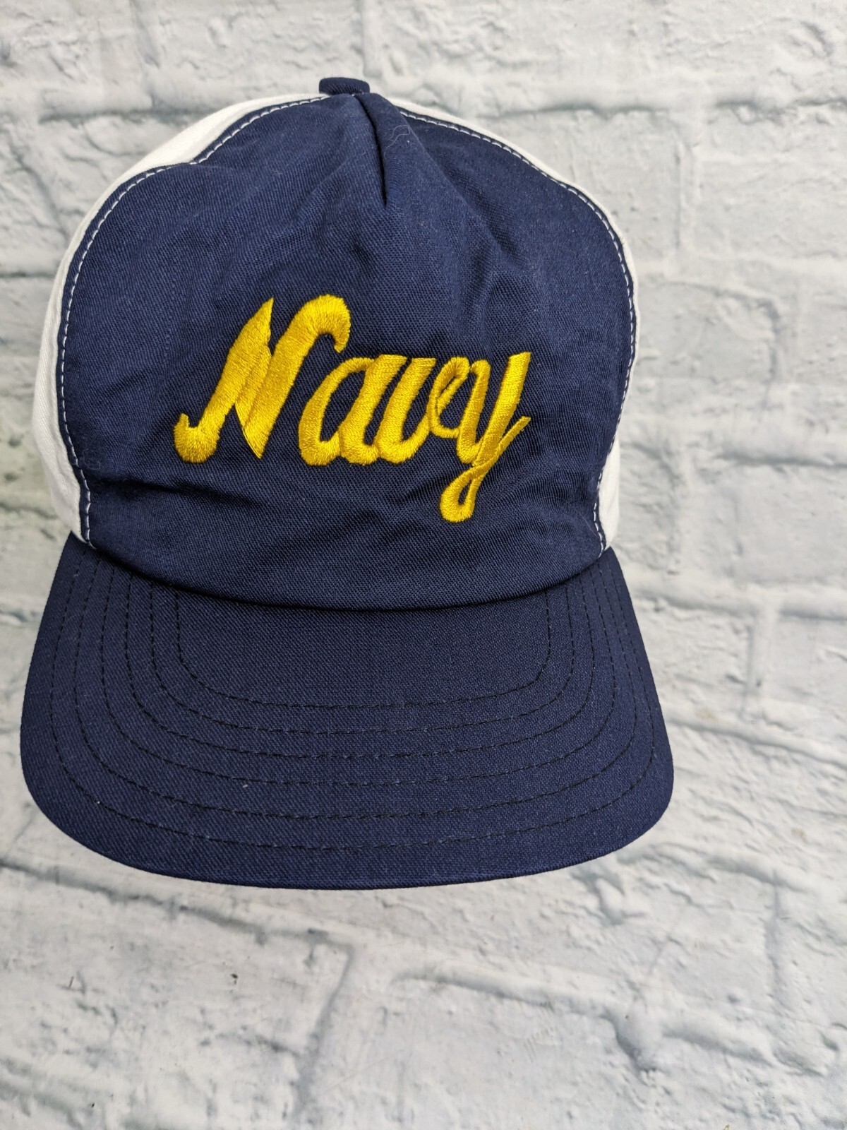 Vintage Navy Midshipmen Script Snapback Hat Cap Made in USA #5 | eBay