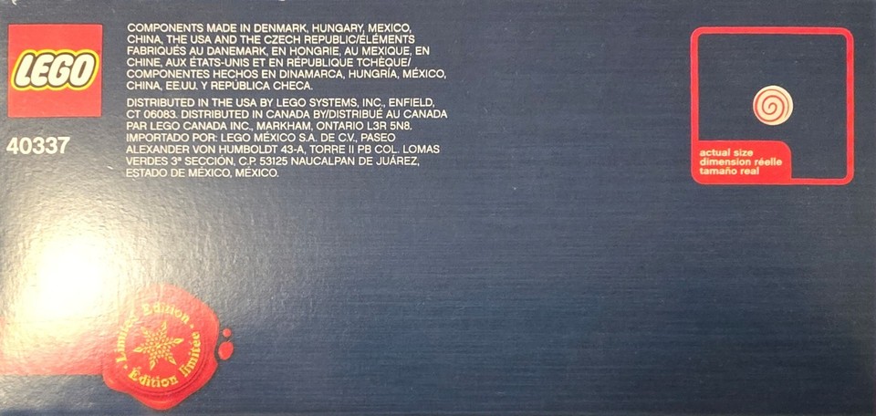 Lego 40337 Mini Gingerbread House Christmas Set Factory Sealed 2019 ...