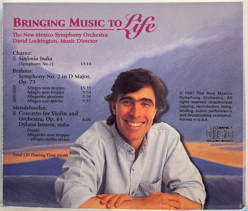 David Lockington, The New Mexico Symphony Orchestra: Bringing Music To ...