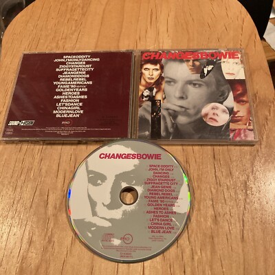 David Bowie - Changesbowie CD 90s US press BMG john lennon stevie ray ...