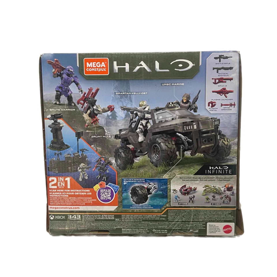 Mega Construx Halo Infinite UNSC Razorback Blitz Model Set GYG59 ...