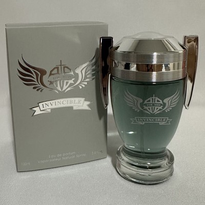 INVINCIBLE 3.4 Oz. Men Cologne Eau De Parfum Long Lasting Natural Spray ...
