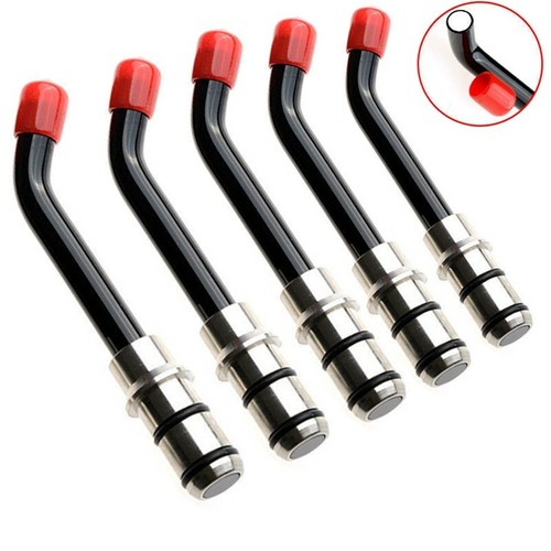 5Pcs 12mm Dental Curing Light Guide Rod Tips Optical Fiber LED Glass ...