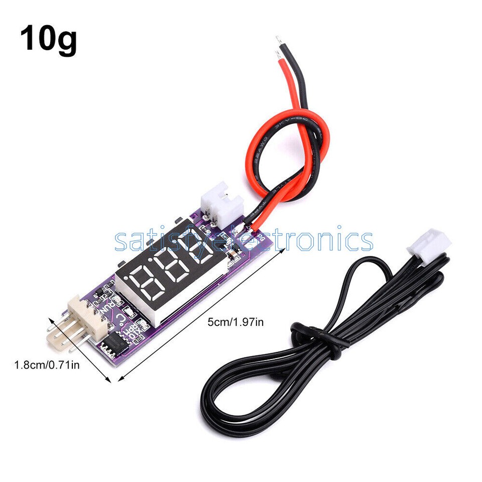 DC12V 3A 4 Wire PWM PC CPU Fan Temperature Control Thermostat Speed ...