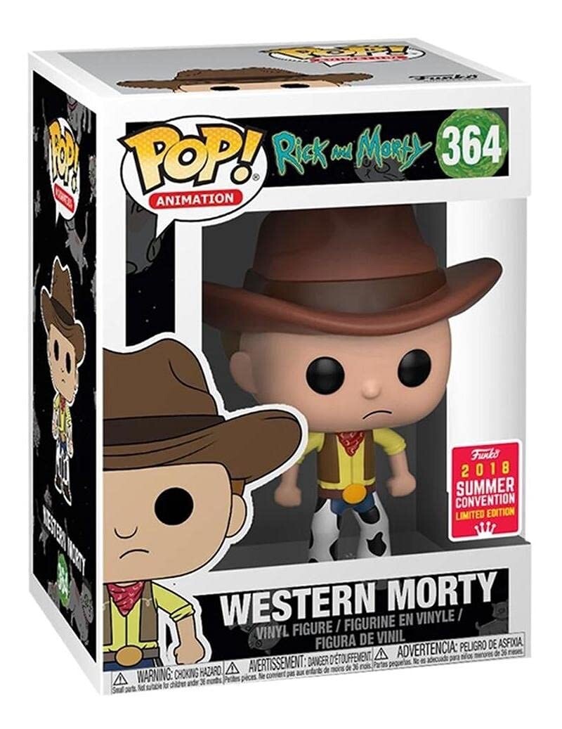 Funko Pop! Vinyl: Rick and Morty - Mortimer "Morty" Smith (Western ...