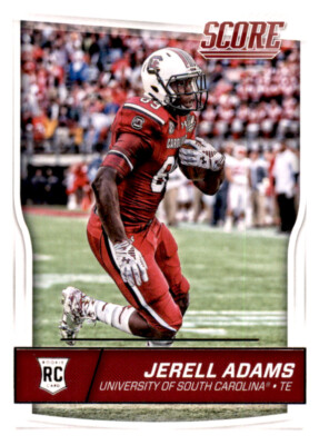 2016 Score Jerell Adams Rookie RC NFL PWE Insert Giants #384 | eBay