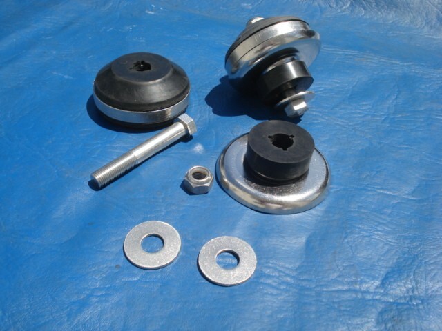 Flathead Ford Engine Mounts STAINLESS STEEL Motor Mounts V-8 Universal ...