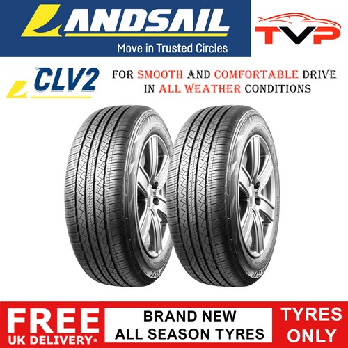 235/60/R18 Landsail Tyres 235 60 18 107V XL CLV2 All Season CB Rated ...