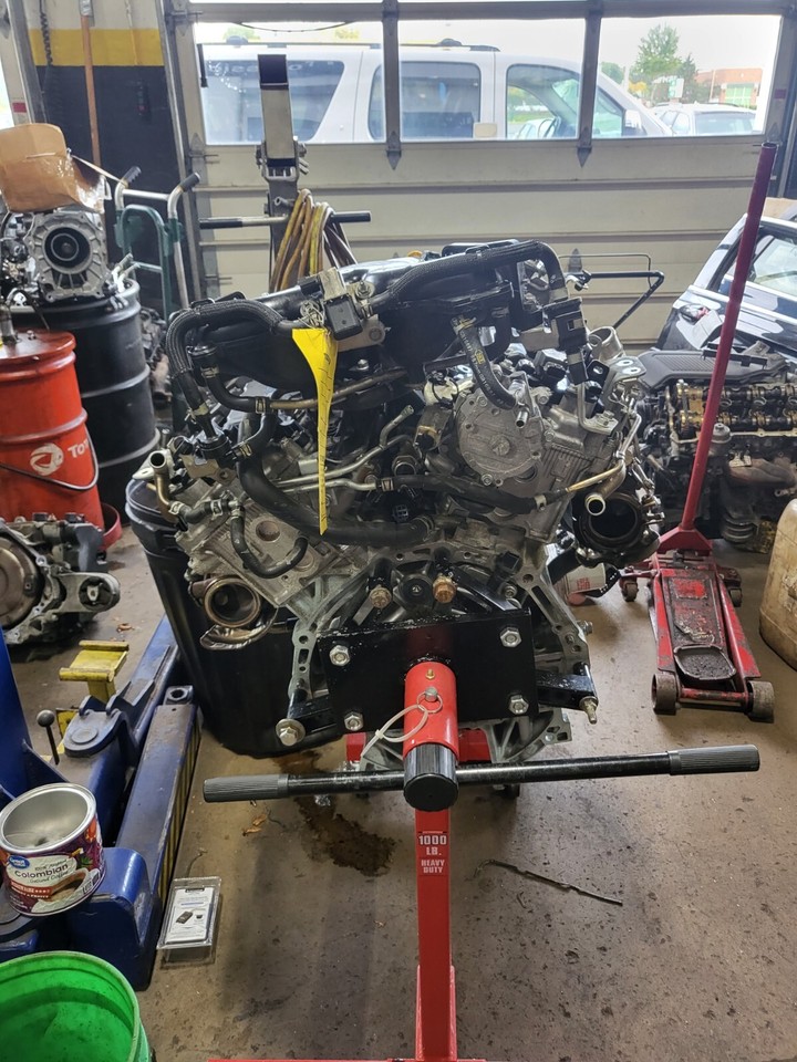 3.0L Twin Turbo VR30DDTT ENGINE ASSEMBLY REMANUFACTURED 2015 INFINITI ...