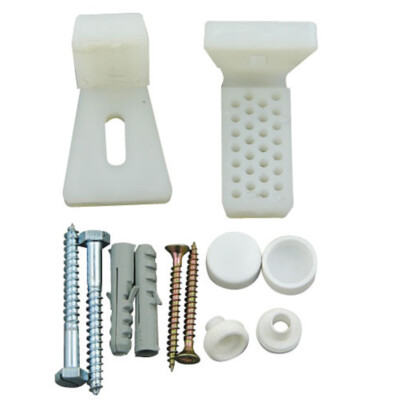 Toilet Pan / Bidet Angled Floor L Bracket Fixing Kit | eBay
