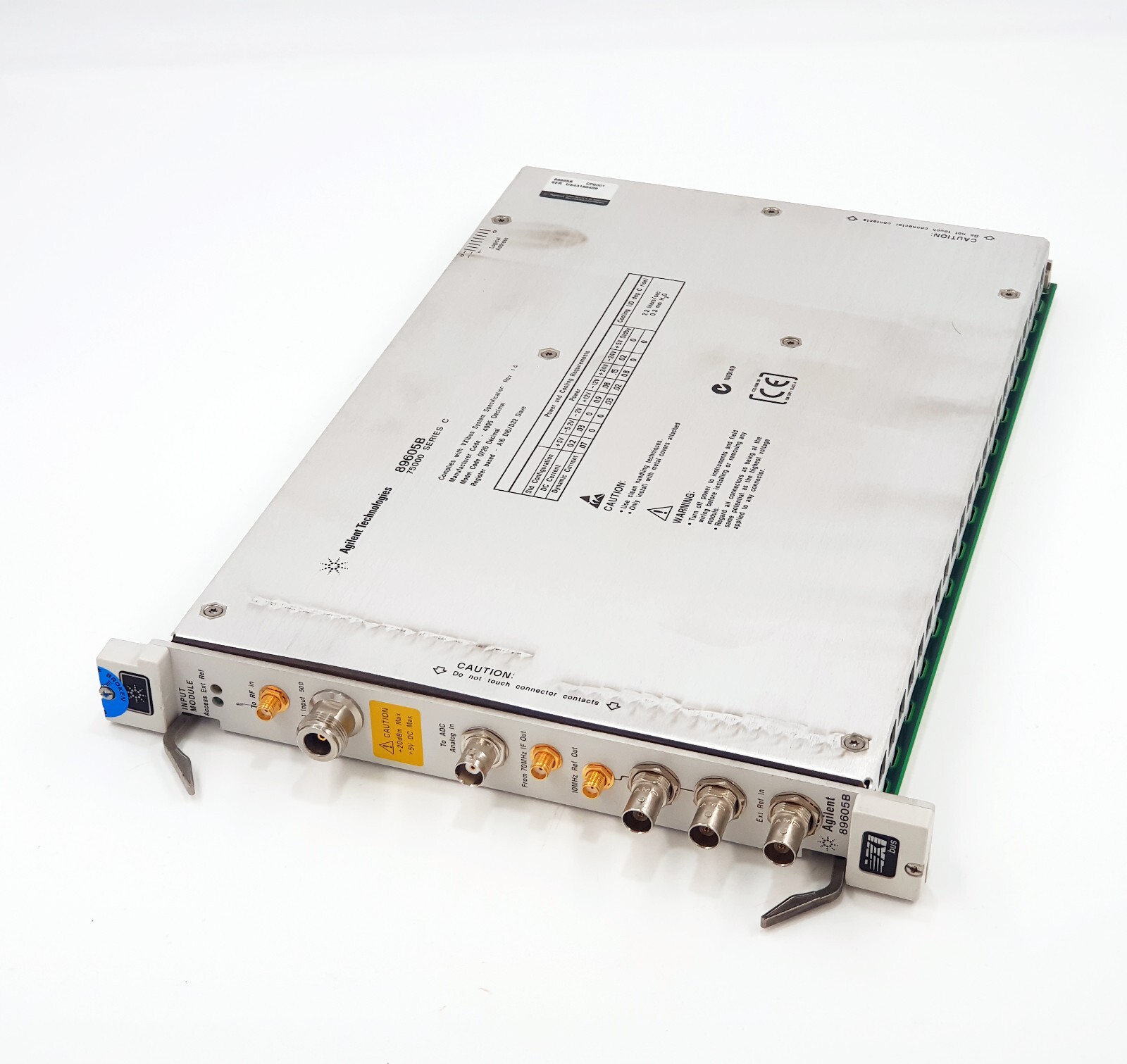 Agilent HP 89605B 75000 Series C RF Input / Calibration VXI Plug-In ...
