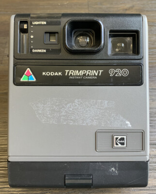 Vintage Kodak Trimprint Model 920 Instant Camera 1980s | eBay