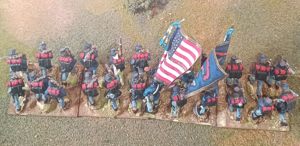28mm ACW - Union 1st Michigan Infantry Regiment / pro painted | eBay