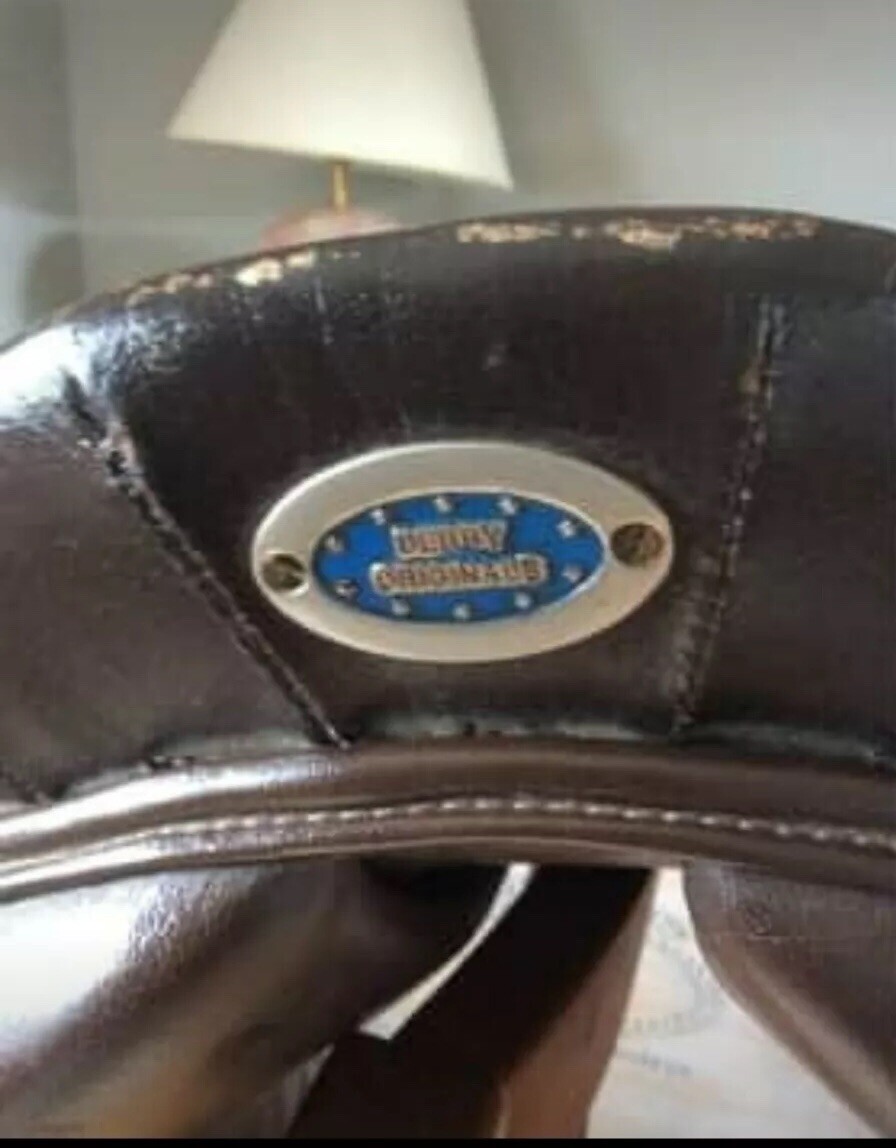 DERBY ORIGINAL SADDLE 17.5MED LEATHER GP SADDLE | eBay UK