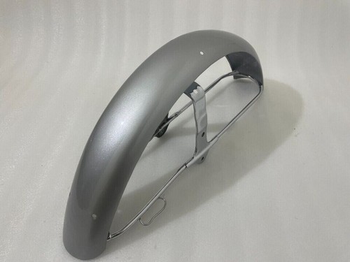 Honda CL72 CL77 (1962 - 1967) 305 Scrambler Silver Painted Steel Front Mudguard | eBay