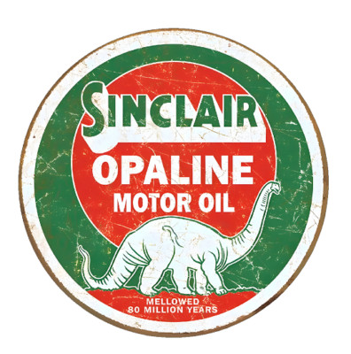 FITS VINTAGE DISTRESSED SINCLAIR OPALINE GASOLINE MOTOR OIL PUMP ...