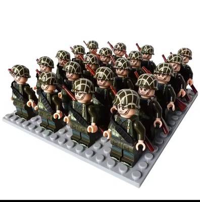 Lego 20 American Soldiers Armed Forces Army | eBay UK