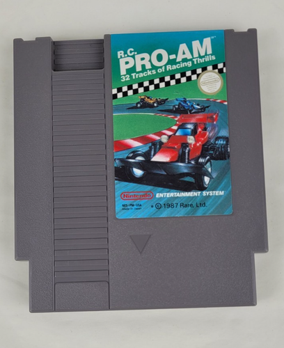 RC Pro-Am NES Nintendo Entertainment System - 3 Screw Cartridge | eBay
