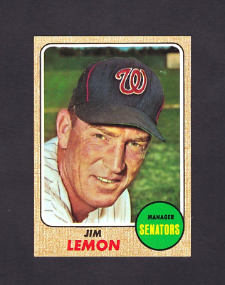 1968 Topps #341 Jim Lemon [Mgr] [NM] | eBay