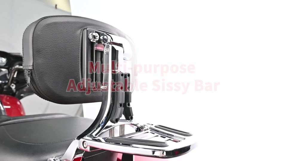 Multi-Purpose Driver Backrest For Indian Chieftain Challenger ...