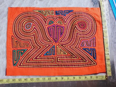 mola kuna folk art design pattern 2081 original style guna yala | eBay