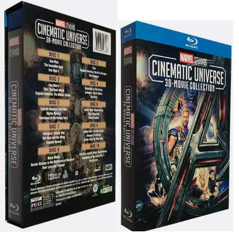 Marvel Cinematic Universe Movie Collection(10Disc Box Set)New | eBay