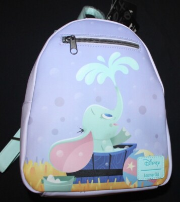 New Loungefly Dumbo Bath Time Mini Backpack Disney | eBay