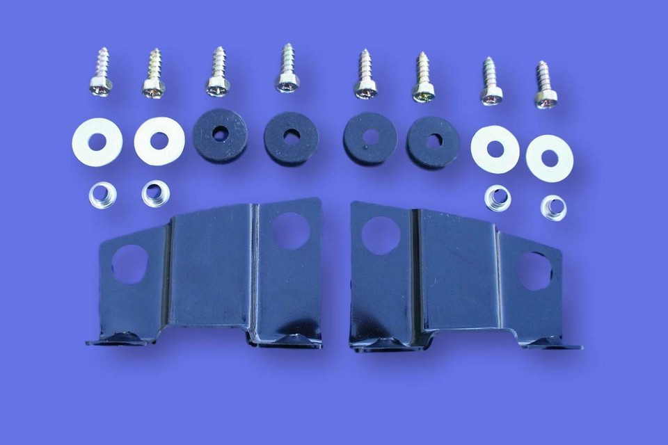 55 56 Chevy Inner Fender Support To Cowl Brackets With Hardware 1955 ...