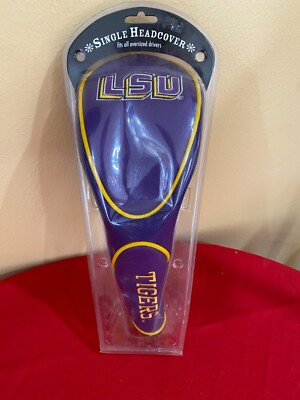 Team Golf LSU Tigers Single Headcover Only Fits All Drivers NEW | eBay